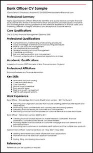 Bank Officer CV Examples Tips Templates MyPerfectCV
