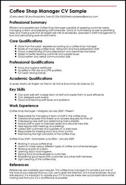 50 INFO CV EXAMPLE BARISTA PRINTABLE PDF DOCX DOWNLOAD ZIP CV Sample