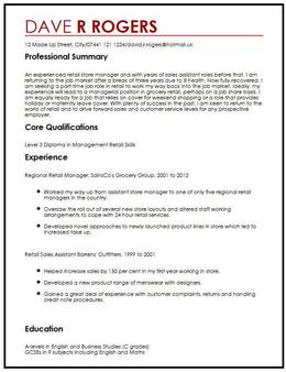 CV Example For An Unsolicited Application MyPerfectCV