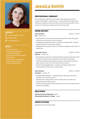 CV Builder: Free CV Builder: myPerfectCV.co.uk