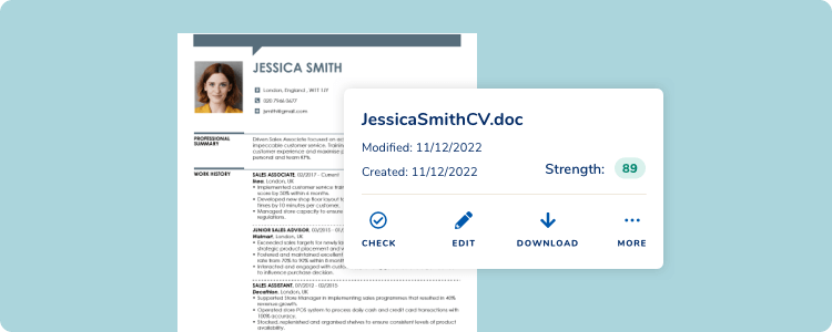 CV Maker: CV Builder Free and Online | myPerfectCV