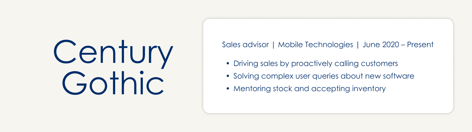 Best Font for a CV - 2023 Guide & Tips | myPerfectCV