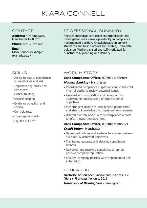 Optometrist CV examples, templates & samples | myPerfectCV