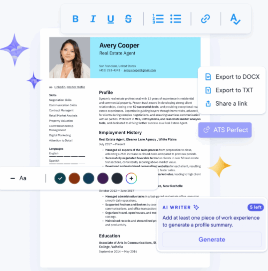 The top 10 AI CV writers for 2026 (reviewed) | myPerfectCV